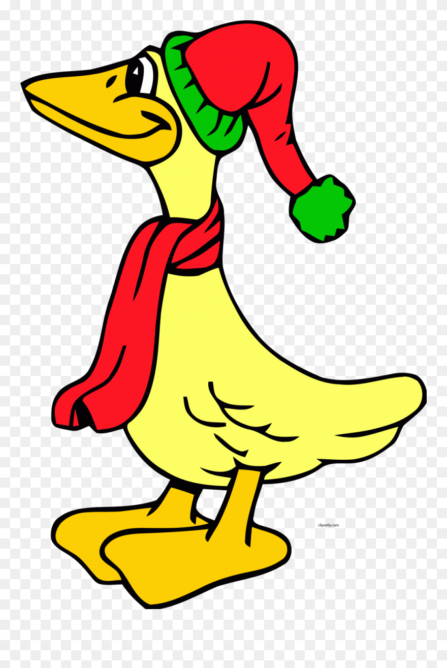 Christmas Duck Clipart - Png Download (#5307211) - PinClipart
