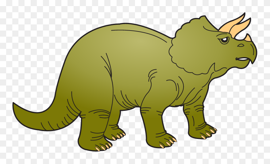 Fossil Clipart Transparent - Triceratops Dinosaur T Rex Clipart - Png ...