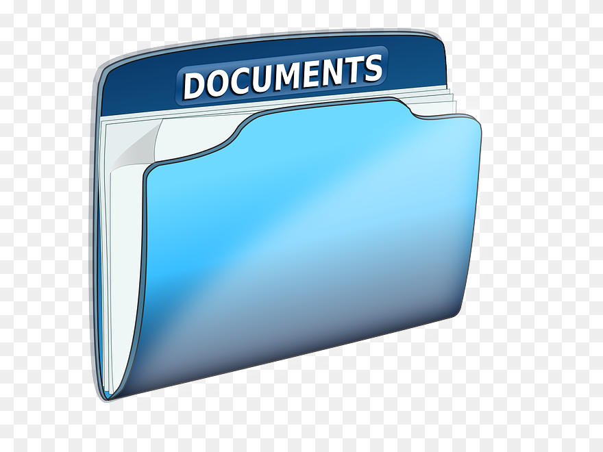 , Documents, Folder, Office, Text, File, Blue - File Documents Png ...