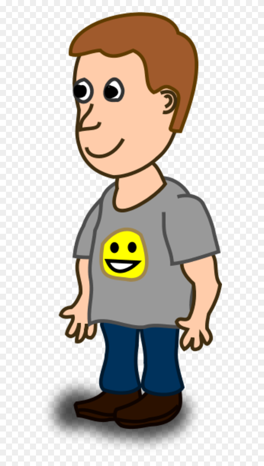 Homeboy - Clipart - Man Standing Clipart Png Transparent Png (#5317338 ...