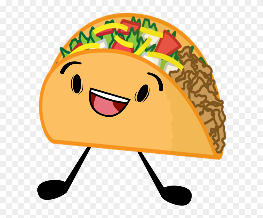 Taco Clipart Object Shows - Walking Taco Clip Art - Png Download ...