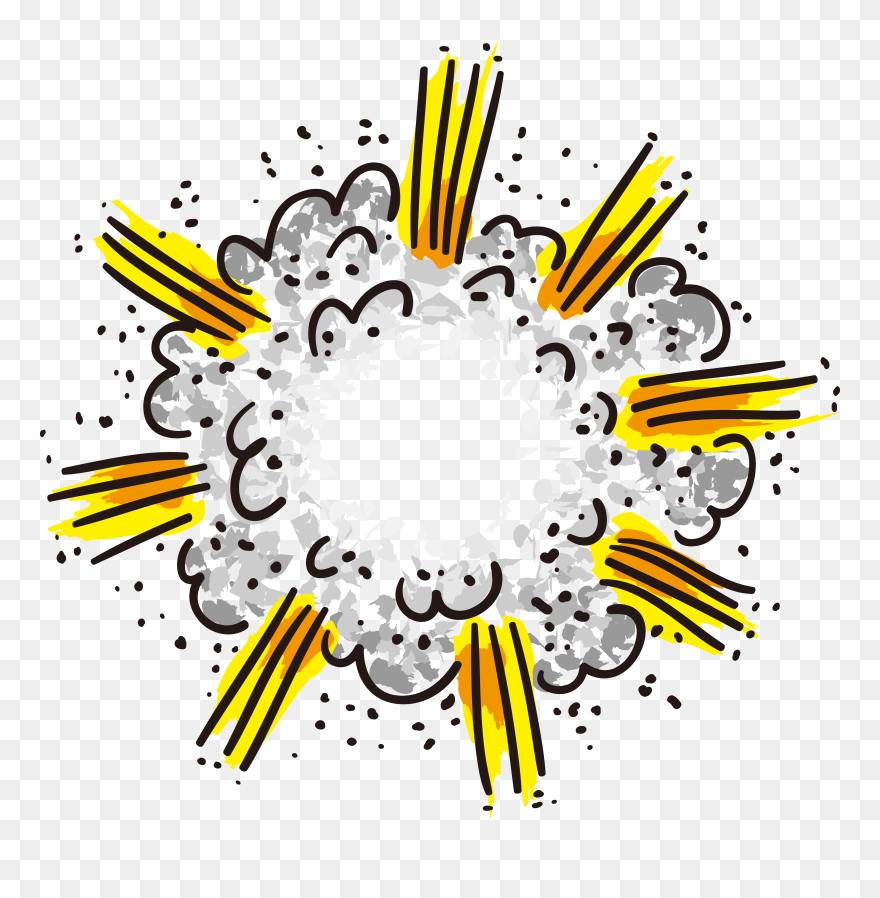Download Explosion Clip Art - Comic Png Exploded Clipart Transparent ...