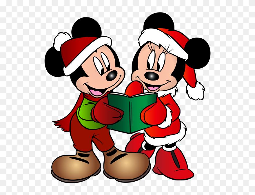 Download Cartoon Mickey Mouse Christmas Clipart (#5329834) - PinClipart