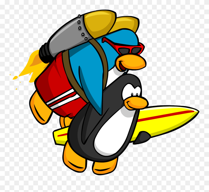 Catchin - Club Penguin Jetpack Clipart (#5330095) - PinClipart