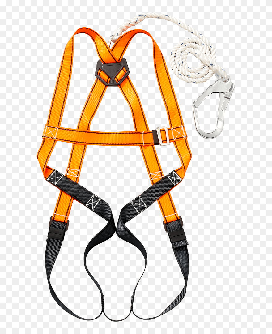 Safety Belt Png Photo - Lanyard Full Body Harness Clipart (#5330993 ...