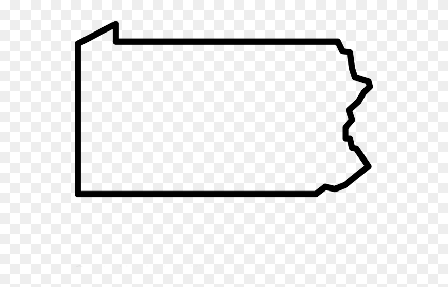 Transparent Pennsylvania Outline Clipart (#5334847) - PinClipart