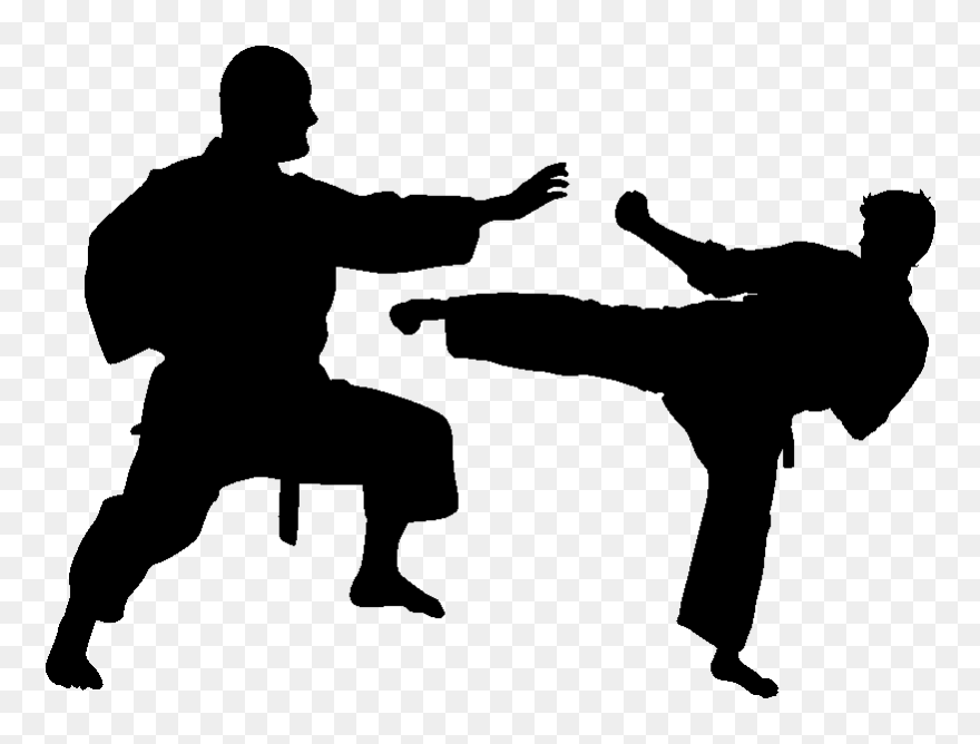 Sticker Combat De Karate Pour Pc Ambiance Sticker Kc3973 - Pencak Silat ...