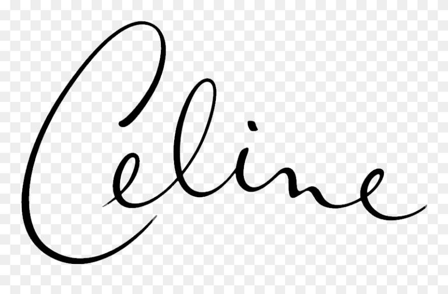 Celine Logo Png - Celine Dion Logo Png Clipart (#5340374) - PinClipart