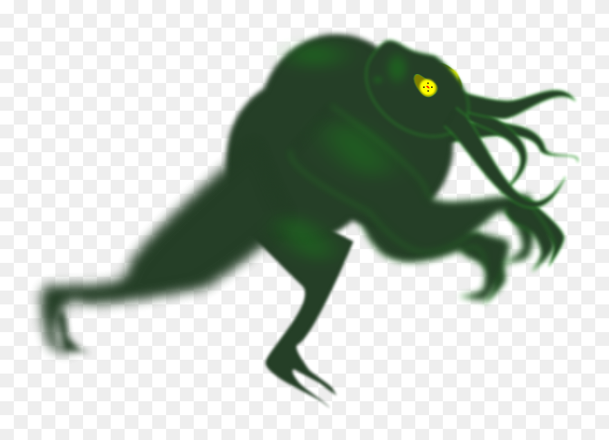 Cthulhu - Alien Creature Transparent Clipart (#5340826) - PinClipart