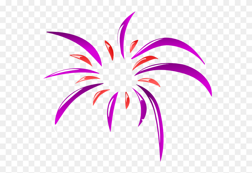 Download Firework Clip Art At Clker - Fireworks Colors Art Clip - Png ...
