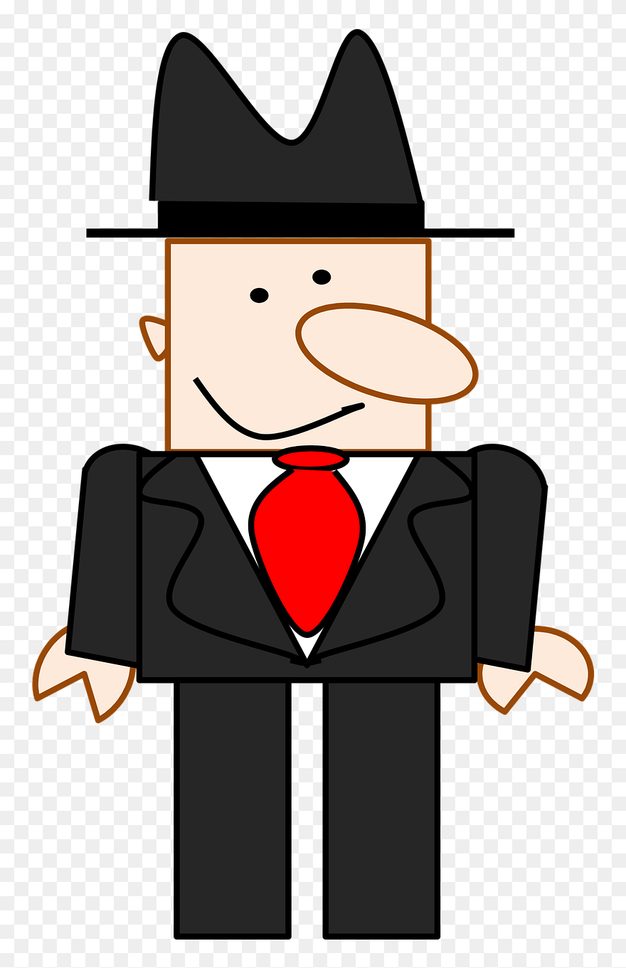 Black Cartoon Happy Face Free Photo - Cartoon Rich Man Drawing Clipart ...