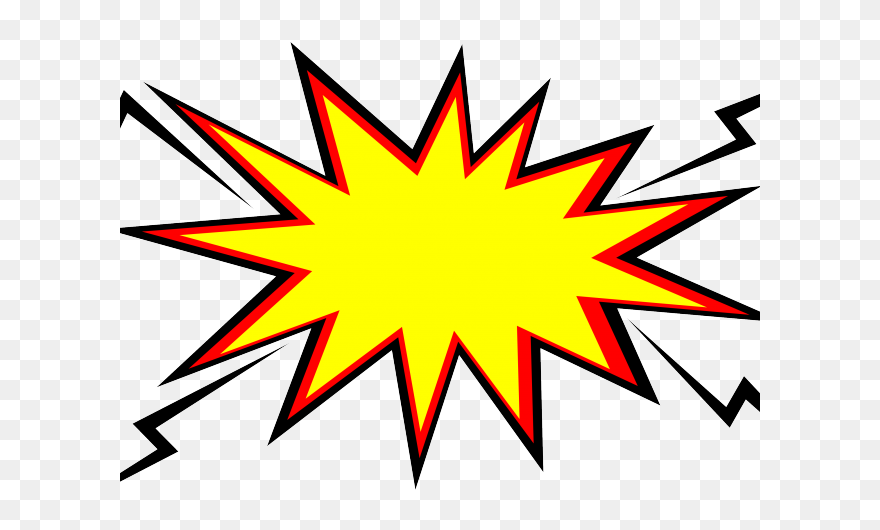 Comic Book Explosion Png Clipart (#5343526) - PinClipart