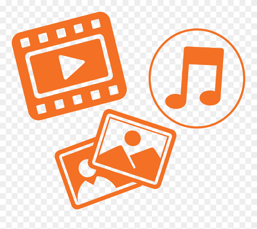 Download Multimedia Clipart (#5346581) - PinClipart