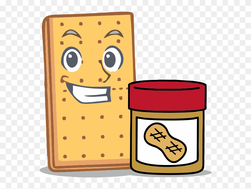 Download Graham Crackers And Peanut Butter - Peanut Butter Clip Art Png ...