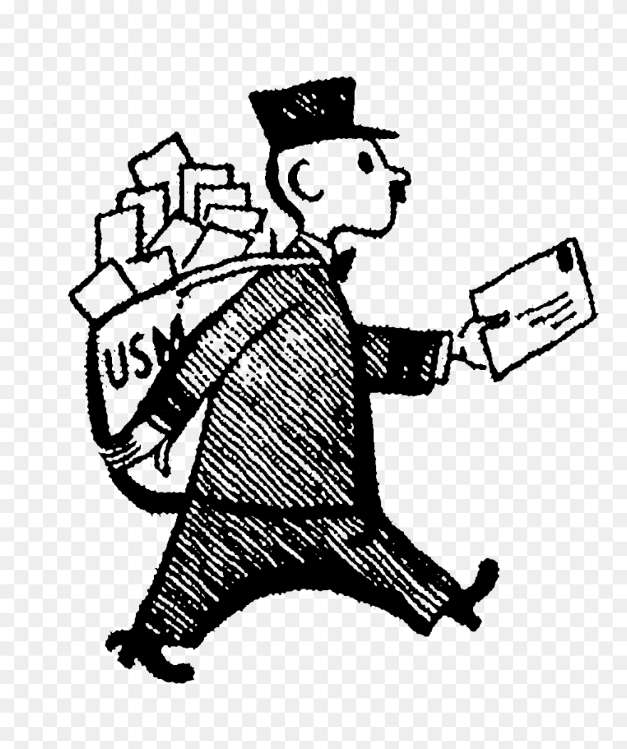 Mail Man Photo Cartoon Clipart (#5350008) - PinClipart