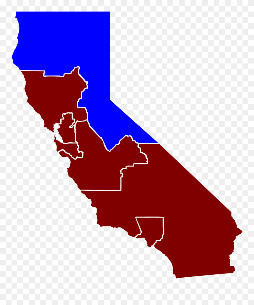 Download California's 28th Congressional District Map Clipart (#5350061 ...