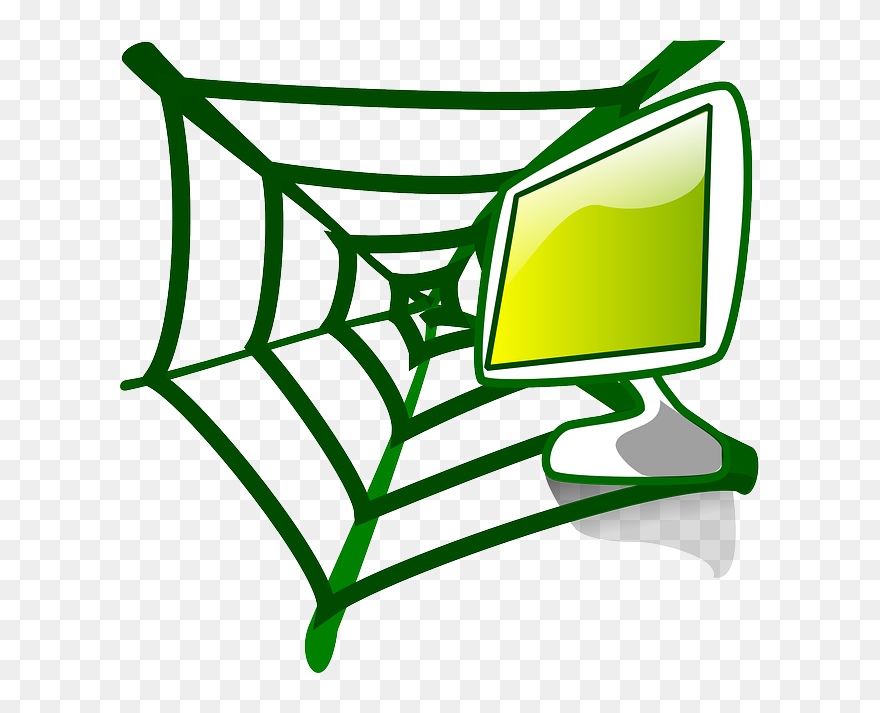 Computer, Green, Icon, Cartoon, Web, Theme, Apps - Web Design Clip Art ...
