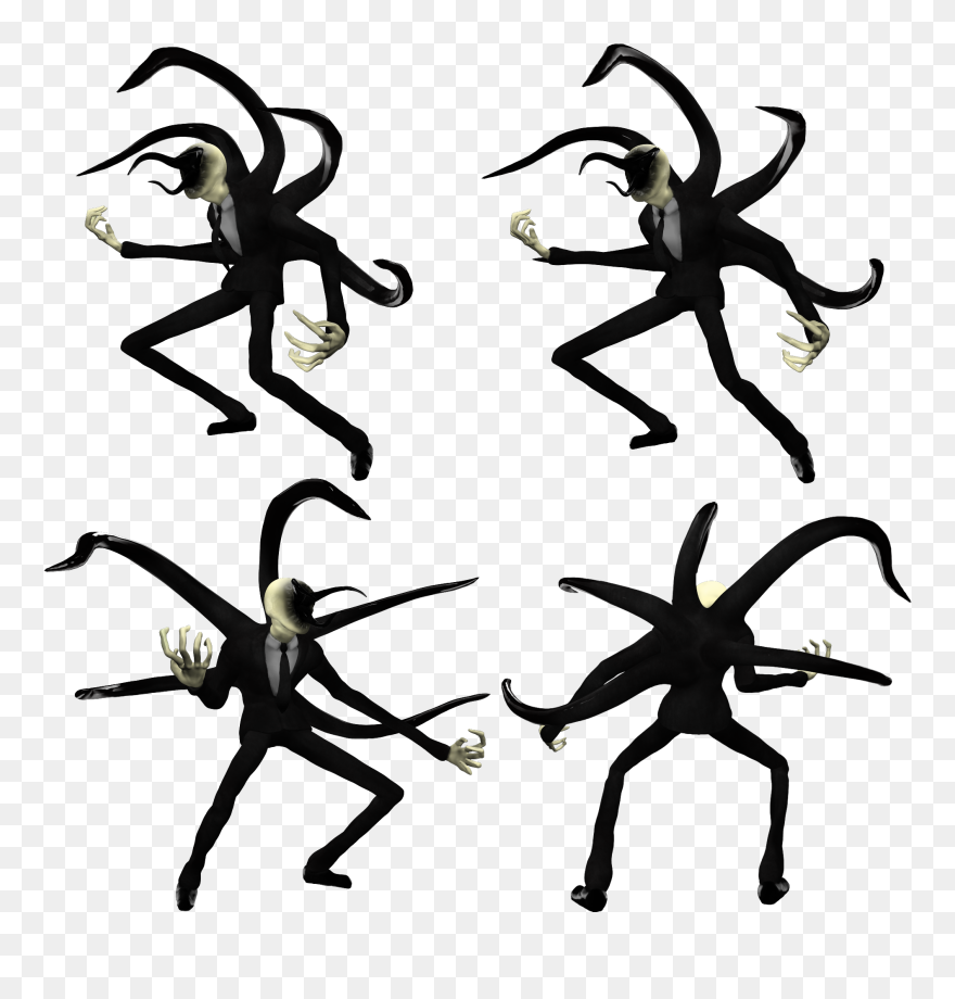Slenderman Clipart Nice - Slender No Background - Png Download ...
