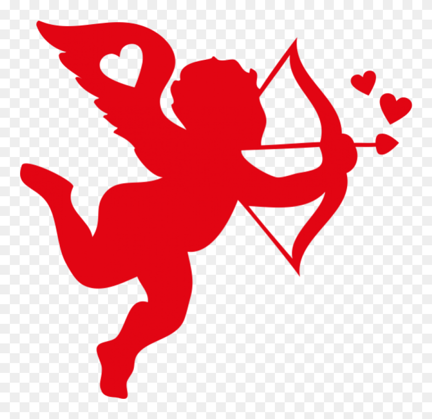 Download Cupid Vector Graphics Clip Art Silhouette Illustration - Cupid ...
