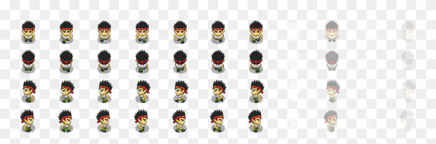 Game Sprites Top Down Clipart (#5358457) - PinClipart