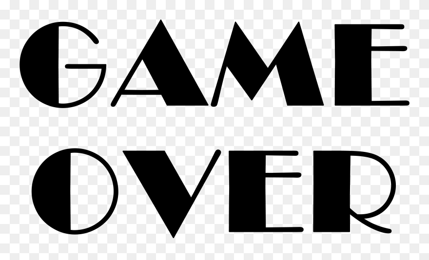 Game Over Png Clipart (#5360622) - PinClipart