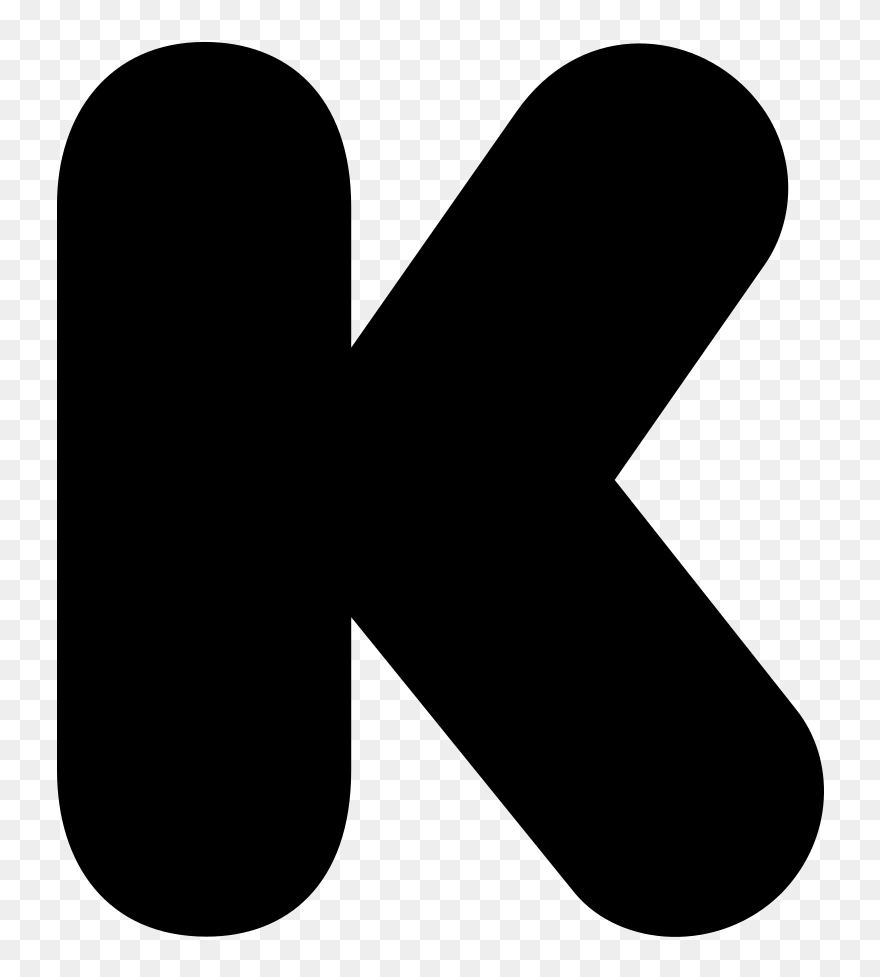 Font Awesome 5 Brands Kickstarter-k - Kickstarter Black And White ...