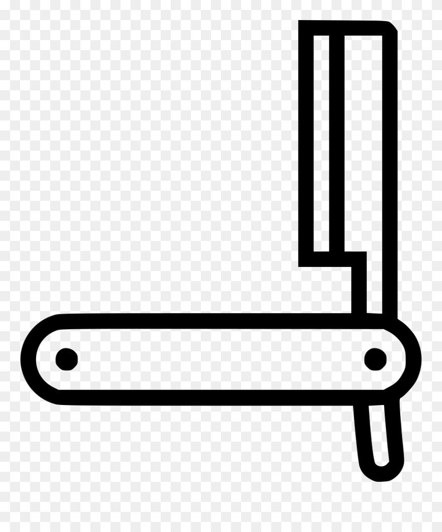 Transparent Straight Razor Clipart - Razor Png White (#5366807 ...
