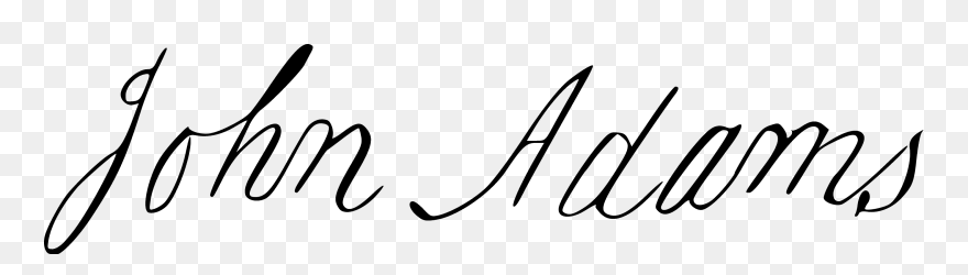 Download John Adams Signature Clipart (#5368402) - PinClipart