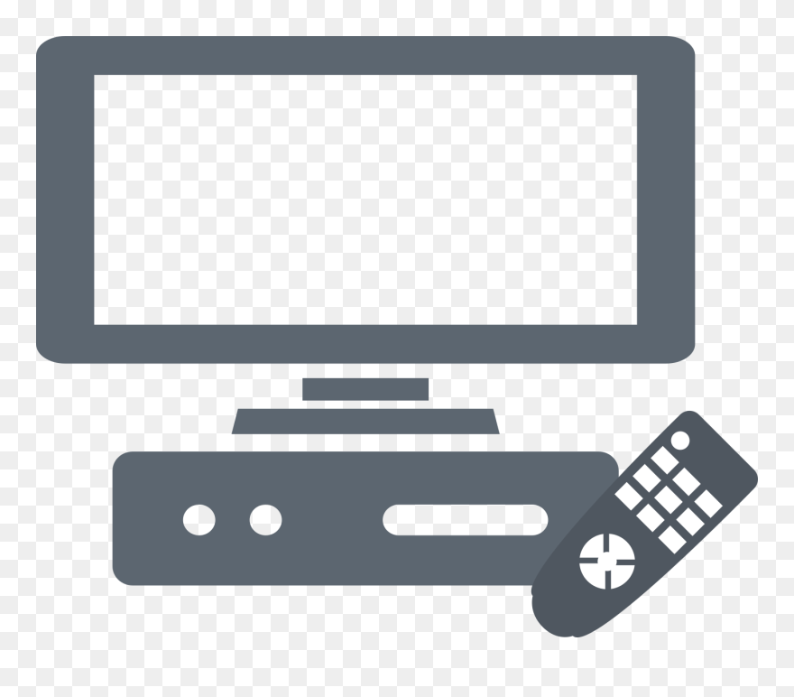 Transparent Hdtv Clipart - Set Top Box Icon - Png Download (#5372421 ...