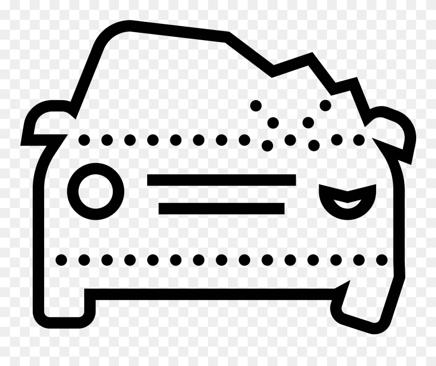 Download Crash Clipart Smashed Car - Icon Car White Png Transparent Png ...