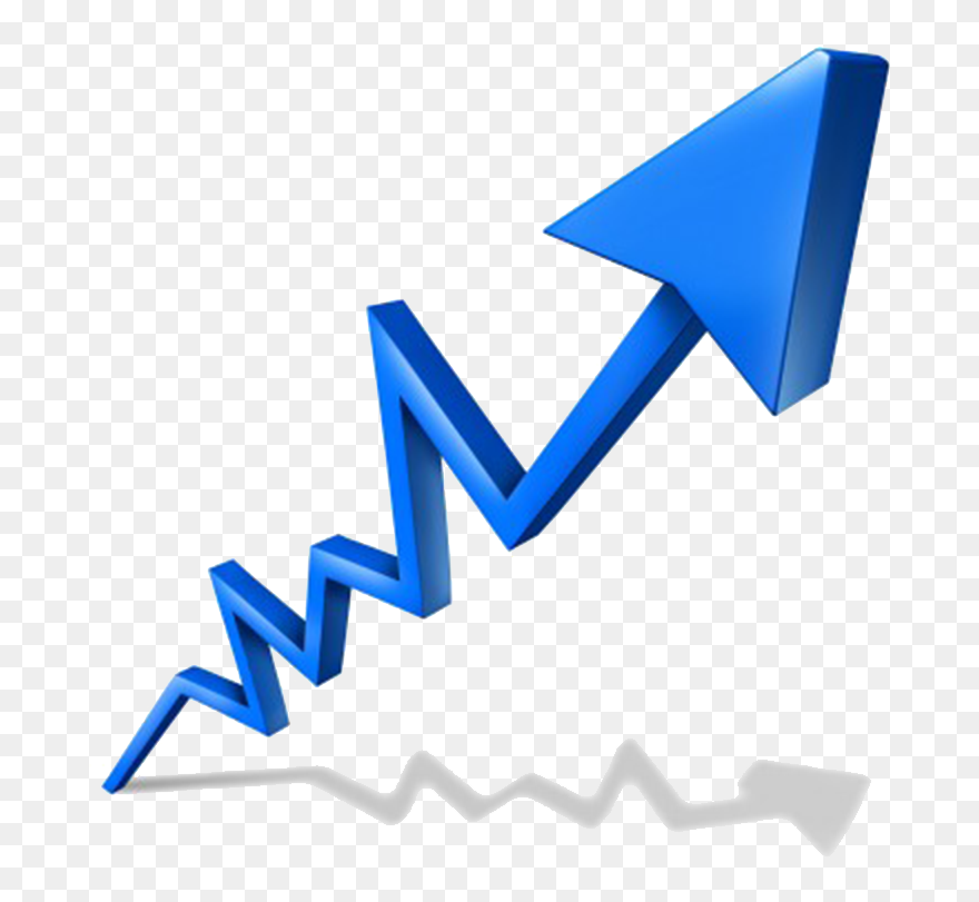 Transparent Zigzag Clipart - Zig Zag Arrow Blue - Png Download ...