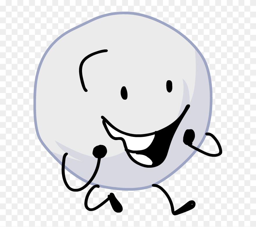 Asteroid Clipart Snowball - Snowball Bfb Intro Pose - Png Download ...