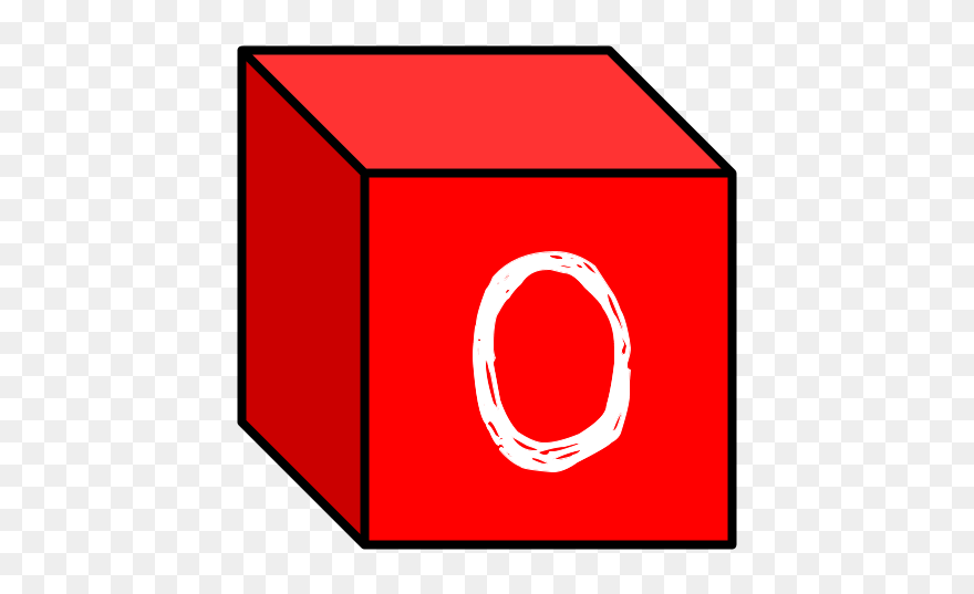 Number Block, Zero, 0, Red - Circle Clipart (#5375874) - PinClipart