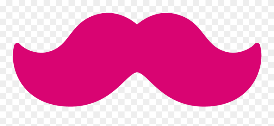 Stache Fill - Lyft Pink Mustache Logo Clipart (#5375995) - PinClipart