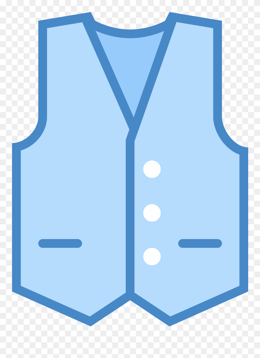 Vest Clip Vector - Vest Clipart Png Transparent Png (#5376341) - PinClipart