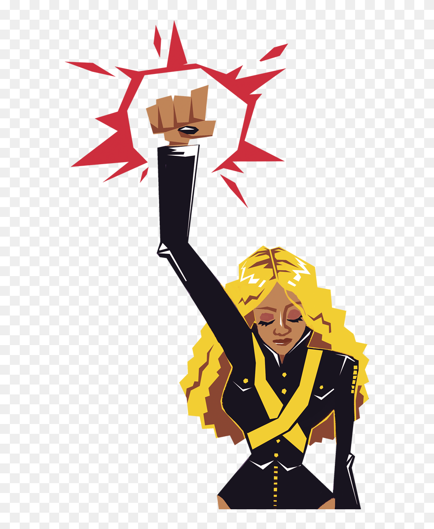 Illustration By Brittany England/the Pioneer - Beyonce Clipart - Png ...