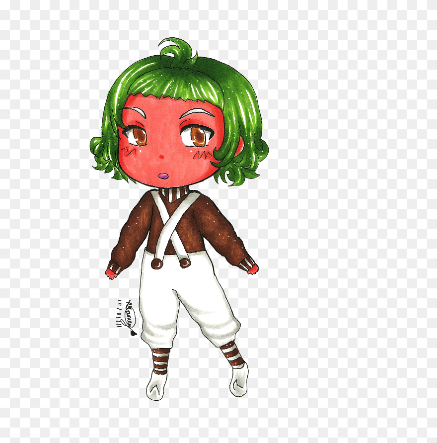 Download Umpa Lumpa Chibi By Roxas Hagaren - Transparent Oompa Loompa ...