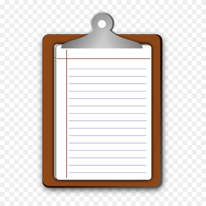Writing Pad Clipart - Pad Clipart - Png Download (#5379891) - PinClipart