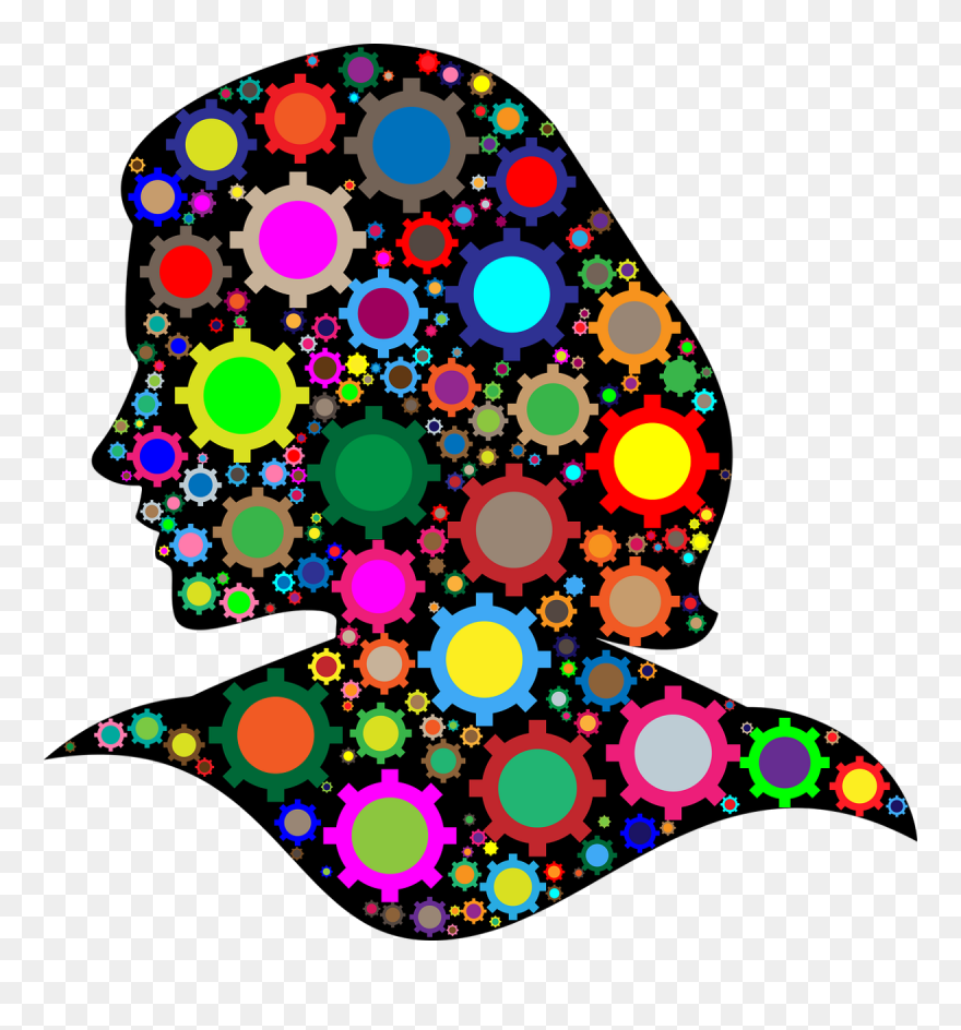 Circle,line,computer Software - Head With Gear Png Icon Clipart ...