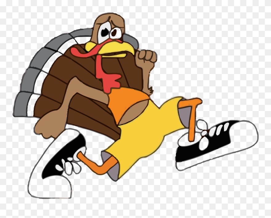 Prince William Turkey Trot - Turkey Trot Cartoon Clipart (#5384596 ...