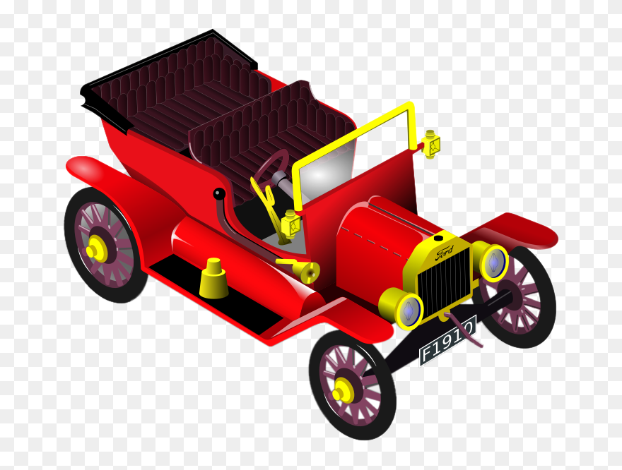 Download Old Car Clipart - Isometric Model T Car - Png Download ...