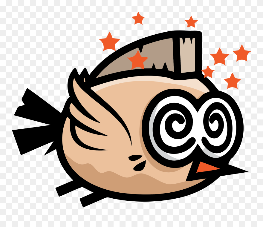 Flying Bird 10 Clip Arts - Transparent Flappy Bird Background - Png ...