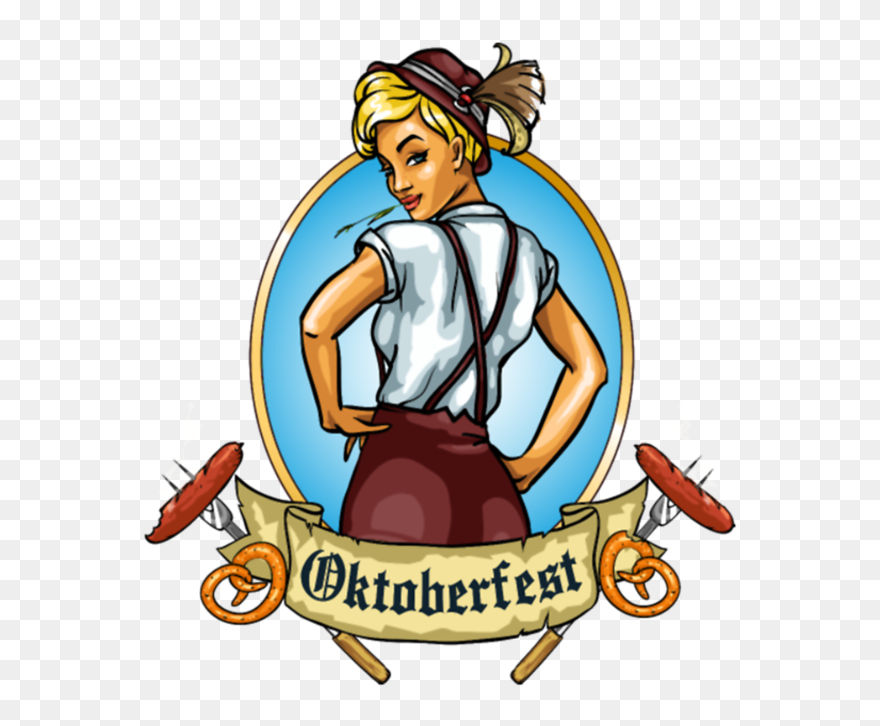 Download Oktoberfest Girl Emblem - Oktoberfest Clipart (#5399072 ...