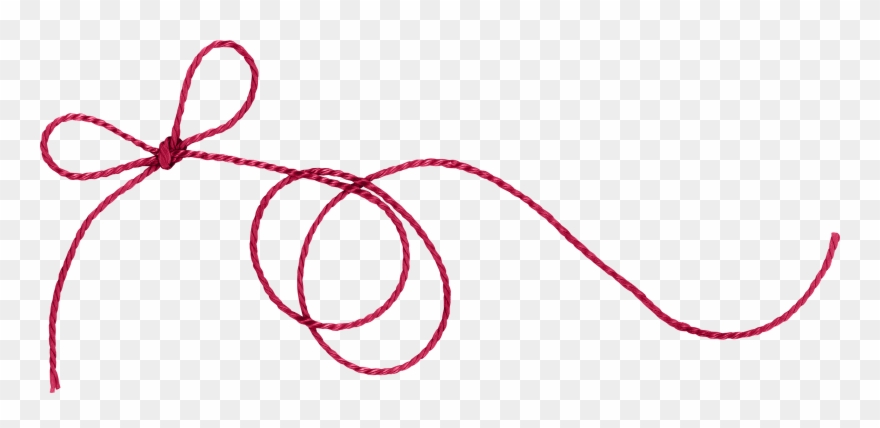 Picture Transparent Download String Vector Twine - Red String Png ...