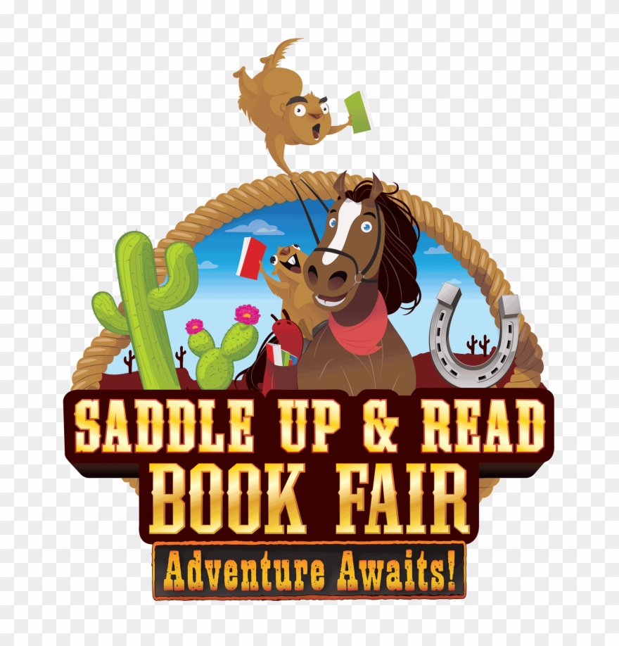 Saddleupreadlogo Final-768x838 - - Saddle Up And Read Book Fair Clipart ...