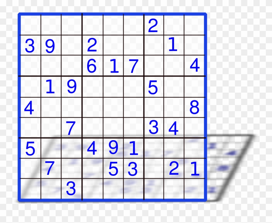 Sudoku Png Clipart (#546373) - PinClipart