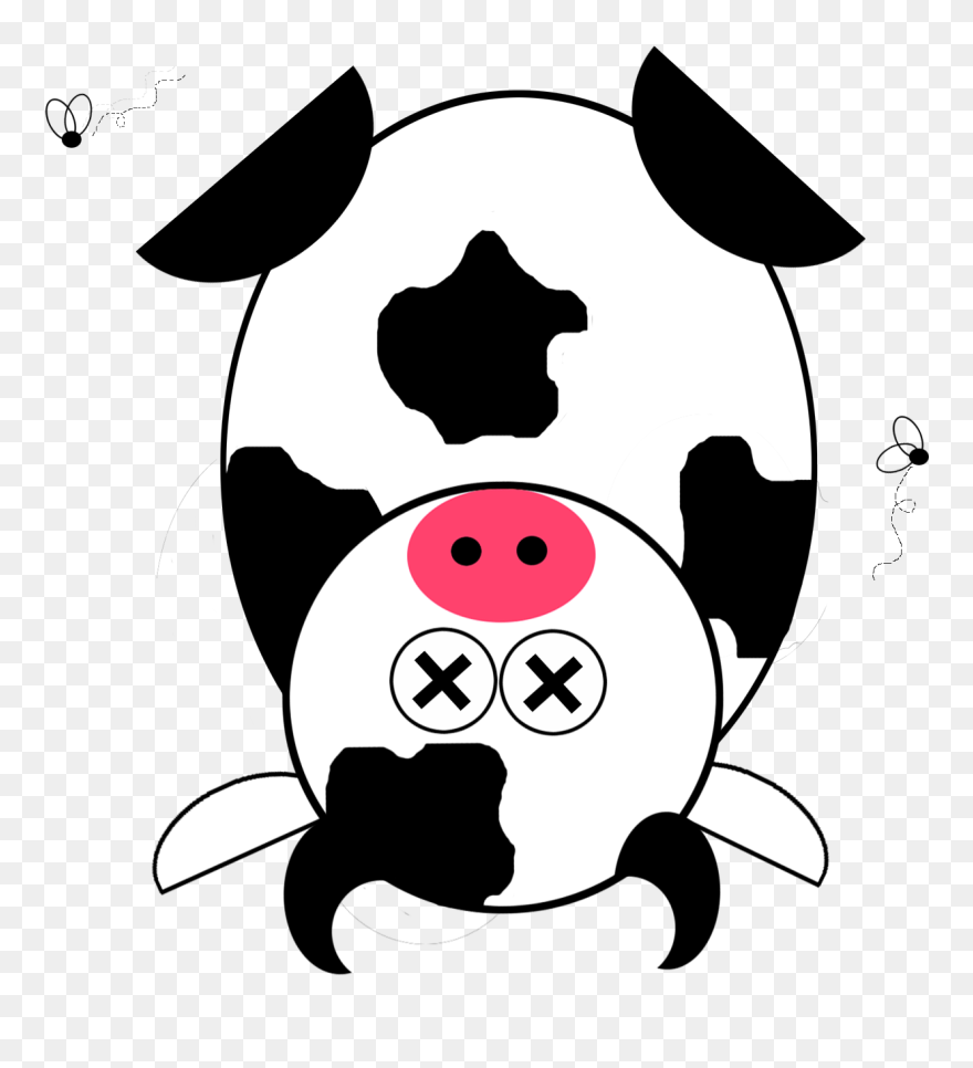 Dead Cow Clipart - Png Download (#5401280) - PinClipart