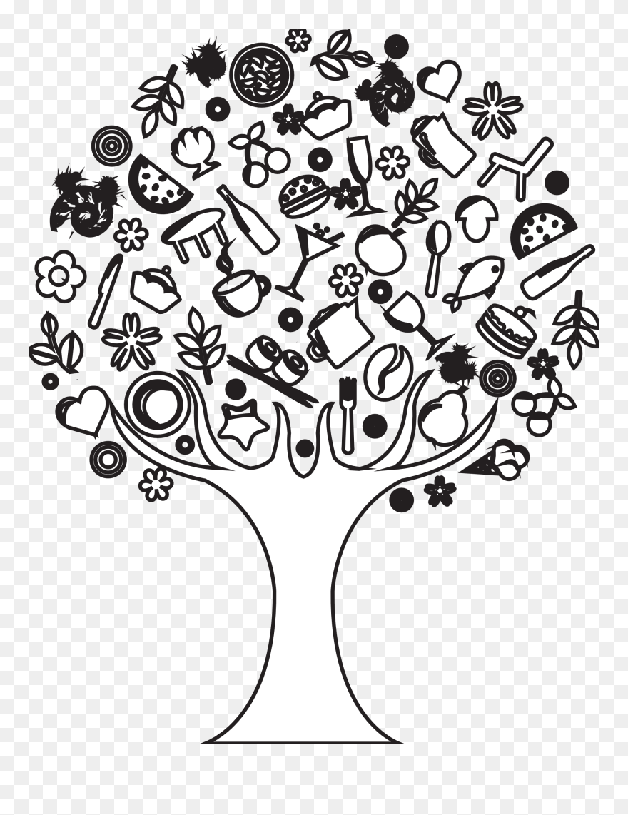 Download Black And White Abstract Cool Art Clipart (#5401528) - PinClipart