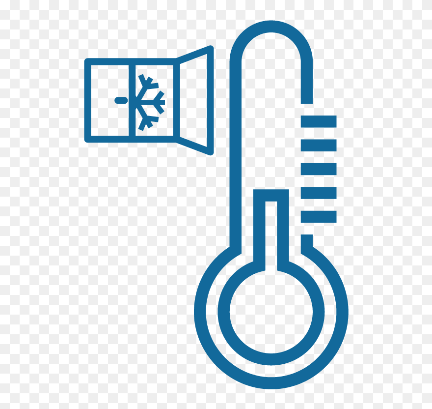 Frozen Cold And Ambient Temperature Icon Clipart (#5404497) - PinClipart