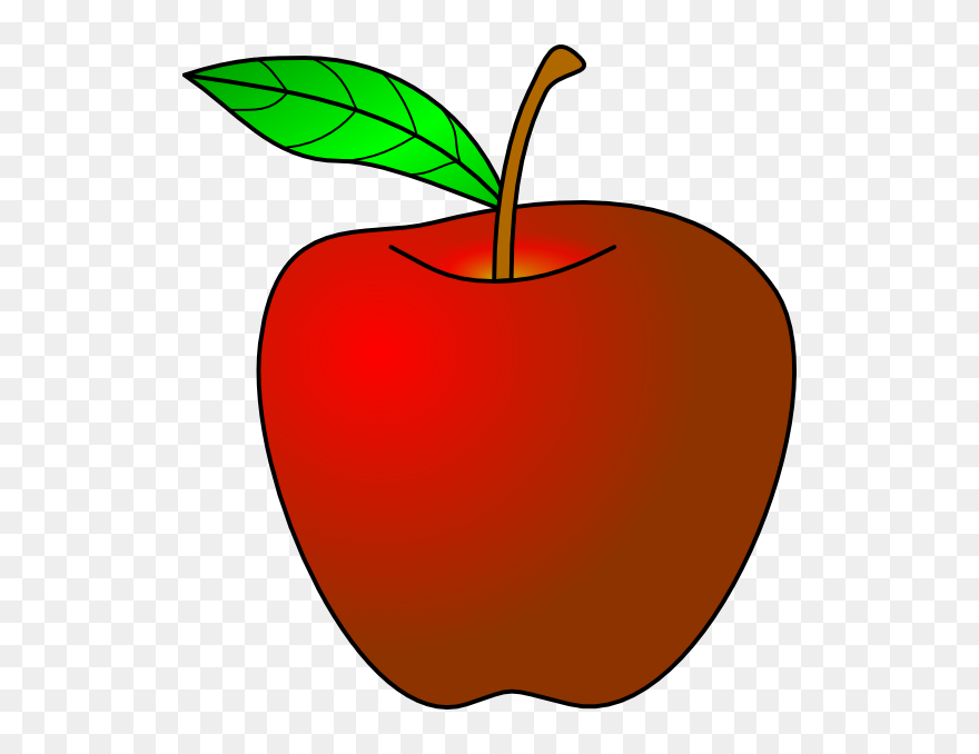 Download Apple Clip Art At Clker - Clip Art Mansanas - Png Download ...
